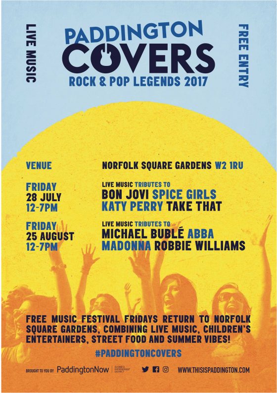 Join Us for More Paddington Covers Rock and Pop Legends & Great Summer ...
